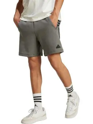 Adidas Future Icons 3-stripes Shorts - Grey Four