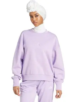 Adidas All Szn Fleece Loose Sweatshirt - Powder Plum