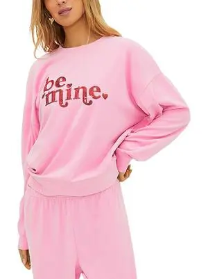 Beach Riot Devyn Oversized Sweatshirt - Lovely Pink