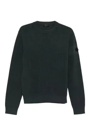 Moncler Crew Neck Sweater - Black
