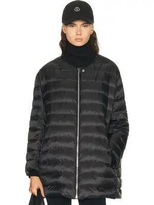 Rick Owens X Moncler Flight Parka - Black