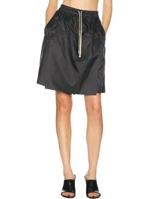 Rick Owens X Moncler Kiltshorts - Black