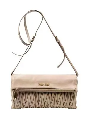 Miu Miu 2000 Matelassé Shoulder Bag - Pink