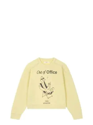 STUDIO TOMBOY Duck-print Sweatshirt - Yellow