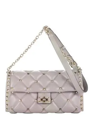 Valentino Garavani Quilted Shoulder Bag - Neutrals