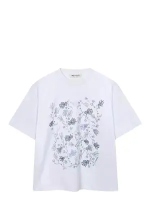 Ports 1961 Floral-print T-shirt - White