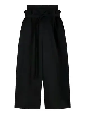 Ports 1961 Wide-leg Trousers - Black