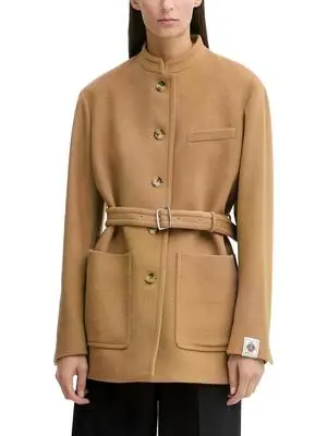 Bally Belted Coat - Brown