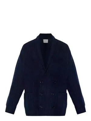 LISA YANG Lyle Double-breasted Cardigan - Blue