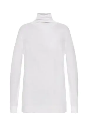 LISA YANG Roll-neck Wool Sweater - White