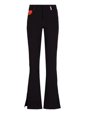 Emilio Pucci Stretch-crepe Bootcut Pants - Black