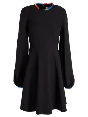 Emilio Pucci Crepe Mini Dress - Black