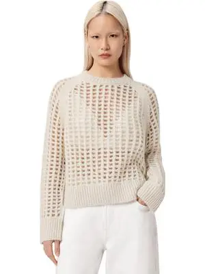 ALLSAINTS Suniva Wool Sweater - Chalk White