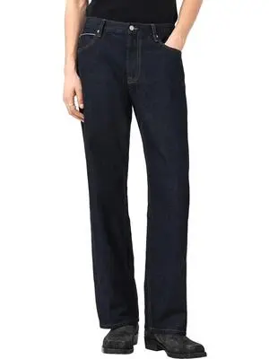 ALLSAINTS Mullen Straight Leg Selvedge Denim Jeans - Rinse Selvedge