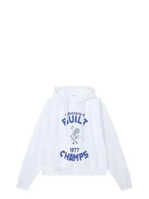 STUDIO TOMBOY Graphic-print Hoodie - White