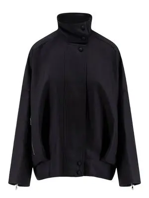 R2W Wool And Silk Jacket - Black