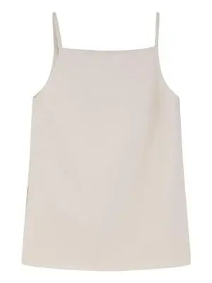 R2W Square Neck Top - White