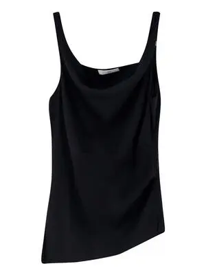 R2W Air Twisted Cotton And Modal Top - Black