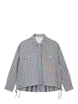 STUDIO TOMBOY Check-pattern Shirt - Blue