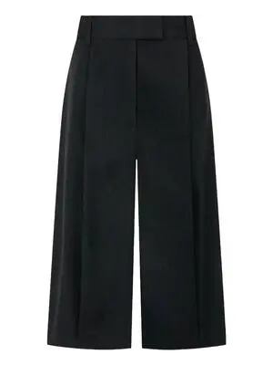 STUDIO TOMBOY Striped Trousers - Black