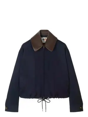 Ports 1961 Jacket With Contrasting Collar - Blue