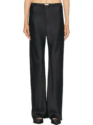 Comme Si The Silk Bias Pant - Black