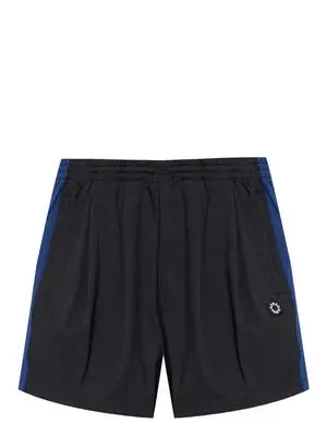 Kenzo Shorts With Patch - Black