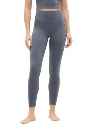 Athleta Transcend Stash High Rise Legging - Slate