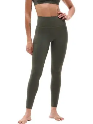 Athleta Salutation Stash High Rise Legging - Mountain Olive