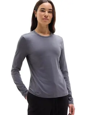 Athleta Slim Top - Slate