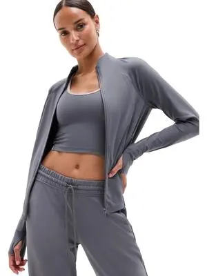 Athleta Salutation Jacket - Slate
