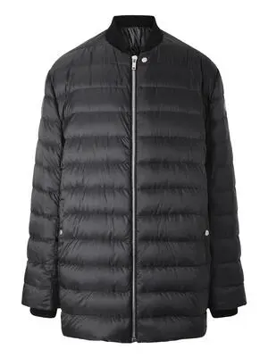 Rick Owens Moncler Quilted Padded Shell Down Parka - Black