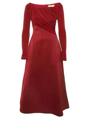 CHATS BY C.DAM Off-shoulder Dress - Red