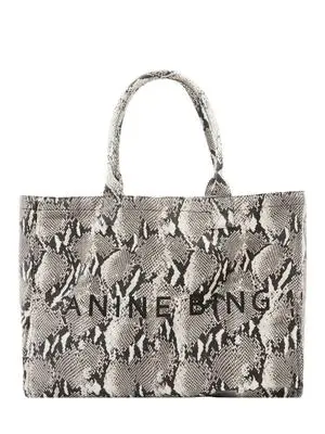 ANINE BING Leo Canvas Tote - Print