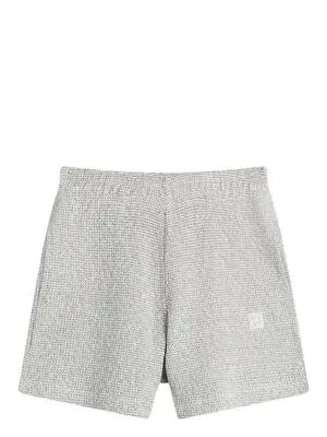 ANINE BING Kam Sweat Short - White/black