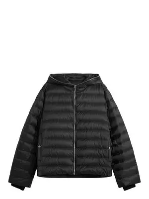Rick Owens X Moncler Ziplock Padded Jacket - Black