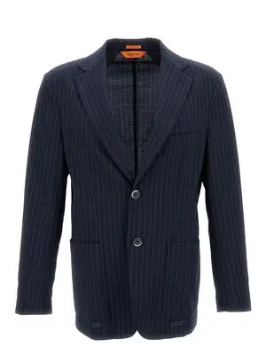 Barena Venezia Single-breasted Borgo Jacket - Blue