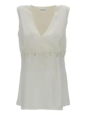 PAROSH Sleeveless Top