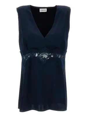 PAROSH Top Smanicato - Blu