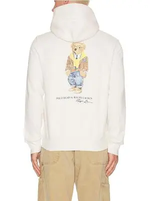 Polo Ralph Lauren Polo Ralph Lauren Heritage Bear Fleece Hoodie Brown