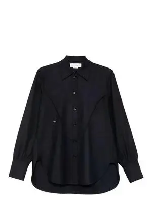 Victoria Beckham Yoke Top - Blue
