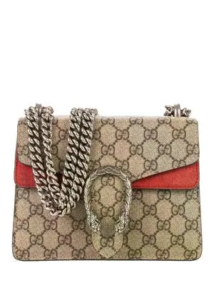 Gucci Dionysus Monogram Chain-Strap Shoulder Bag Neutrals
