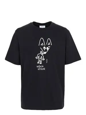 MAISON KITSUNÉ Party Fox Short Sleeve T-shirt