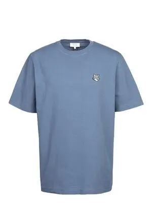 Maison Kitsuné Fox Head Short Sleeve T-shirt - Blue