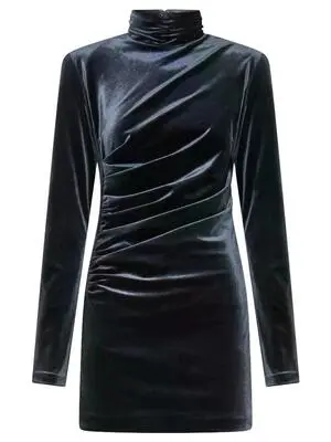 NICHOLAS Pilar Draped Dress - Grey