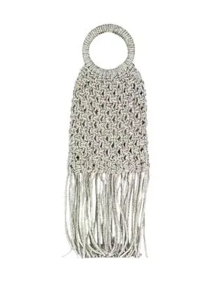 TWENTY FOURHAITCH Maronti Tote Bag - Silver