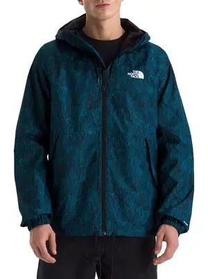 The North Face Antora Waterproof Hooded Rain Parka - Summit Navy Regenerative Ink