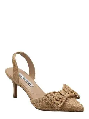 CHARLES DAVID Agora Slingback Pumps - Natural