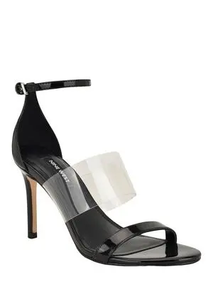 Nine West Vallie Ankle Strap Sandal - Black