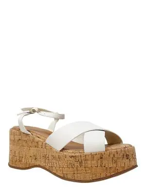 SHU SHOP Indiana Platform Sandal - Bone